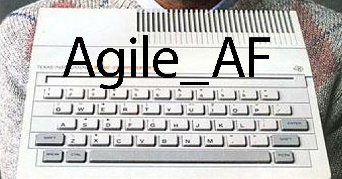 agile-af bad ass developer shirts – Agile_AF